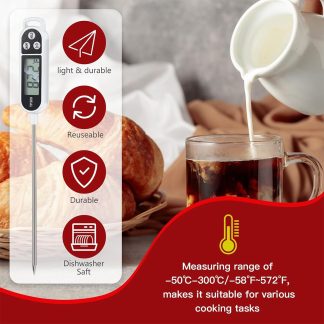 FoodMeter, elektrooniline digitaalne termomeeter toidu ja vedelike ...